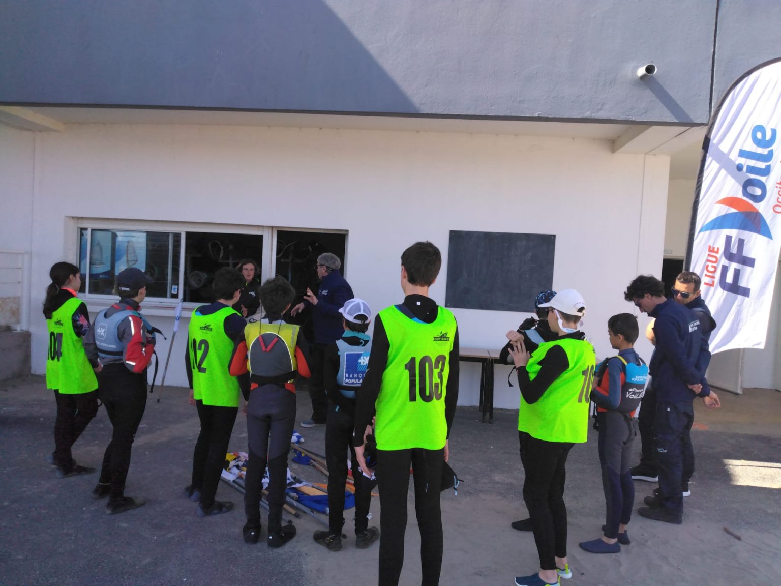 Première régate en flotte partagée au Cap d'Agde - Ligue de Voile Occitanie